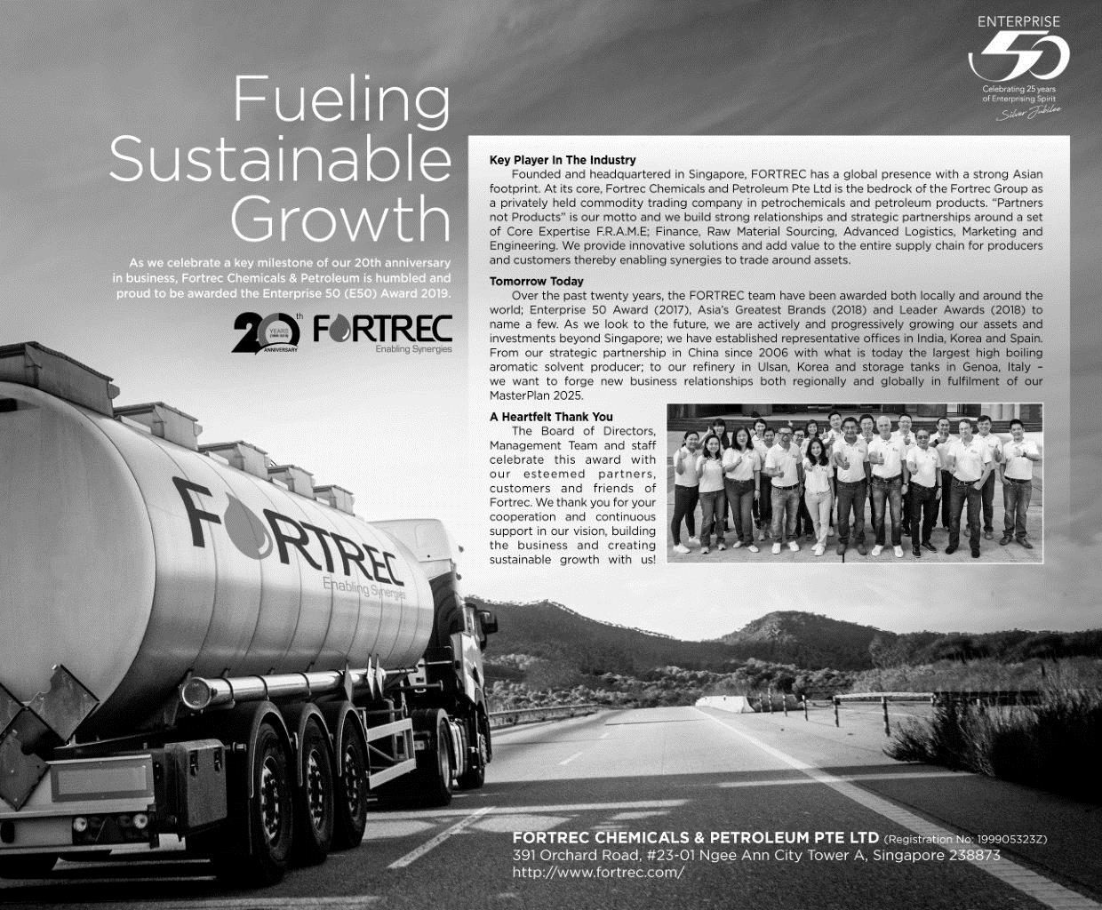 Fortrec Chemicals and Petroleum Pte. Ltd.